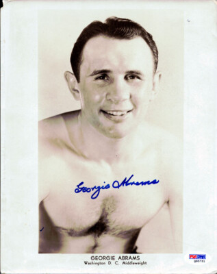 Georgie Abrams Autographed Signed 8x10 Photo PSA/DNA #Q95751 | eBay