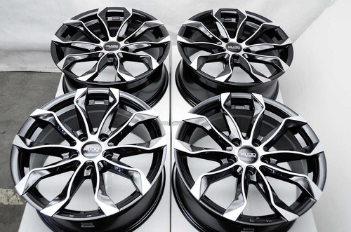 17" 5x114.3 Wheels Black Rims Fit Ford Mustang Honda Accord Civic ...