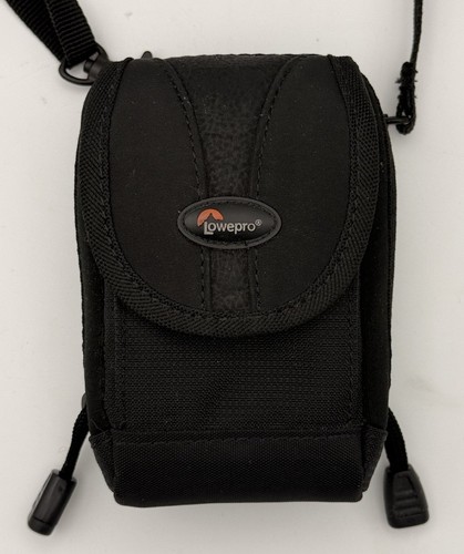 Lowepro Compact Camera Case - Black - Inside 4.5 x 2.5 Inches Strap SD ...