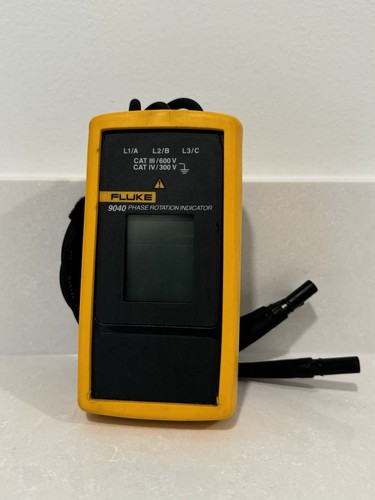 FLUKE 9040 DIGITAL PHASE ROTATION INDICATOR METER | eBay