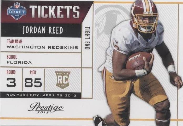 2013 Panini Prestige - Nfl Draft Tickets Jordan Reed #37 (RC) for sale ...