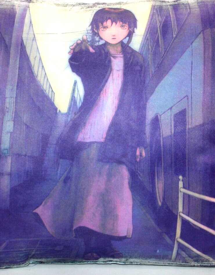 Serial Experiments Lain Anime Manga Throw Pillow Animation Decorative ...