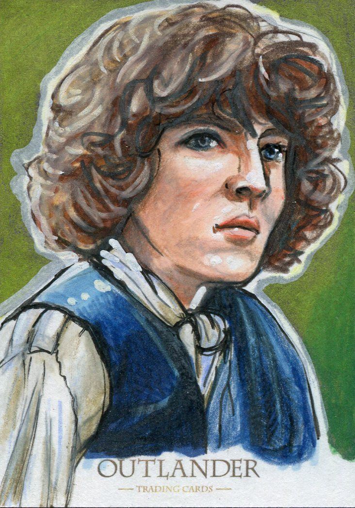 Outlander Season 3 sketch card by Jeff Ritchie | eBay UK