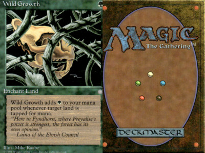 Magic the Gathering -MTG- Wild Growth | eBay