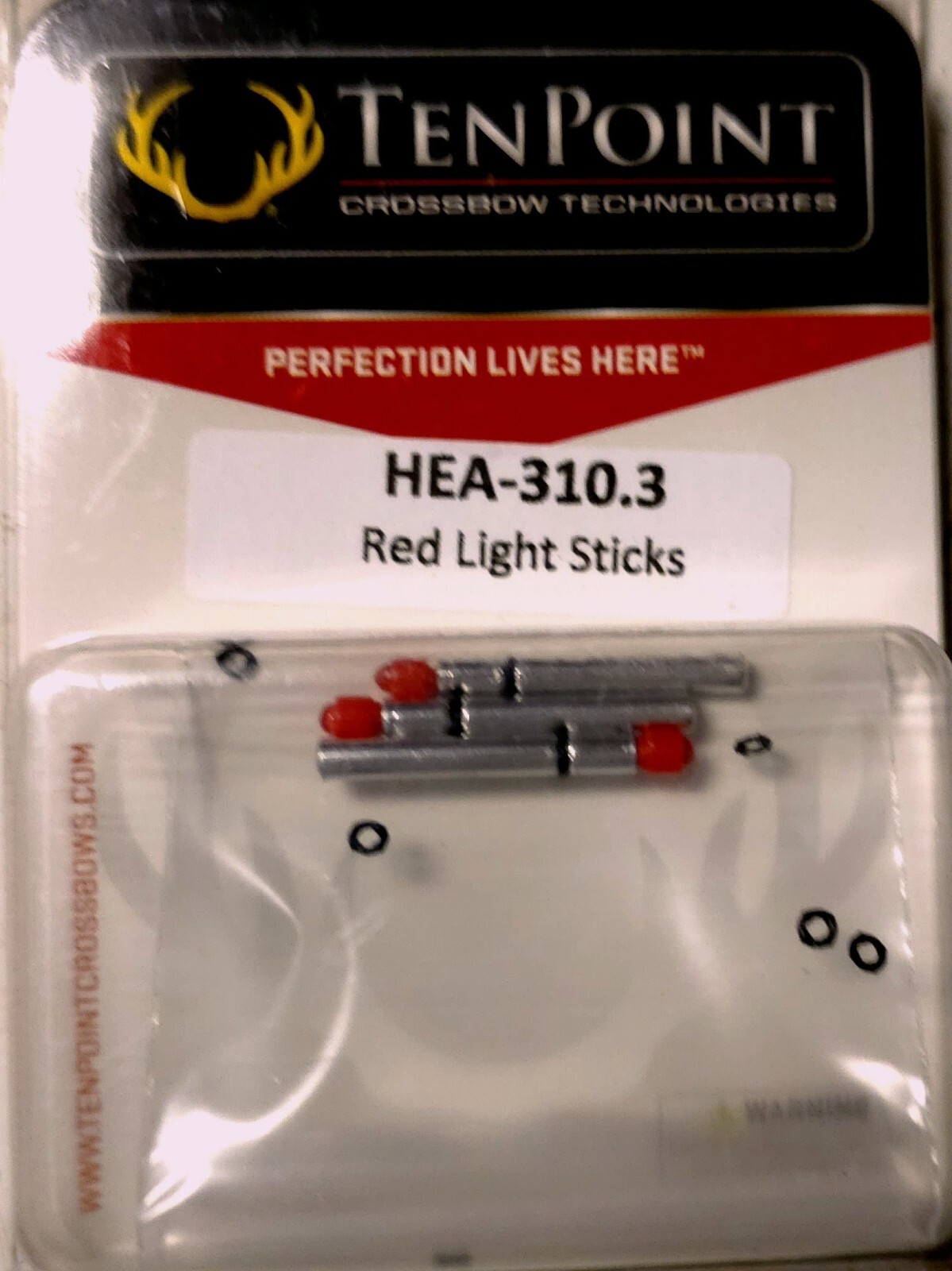 TENPOINT BRIGHT RED ALPHA 3-PACK LITE STICK 796793126668| eBay