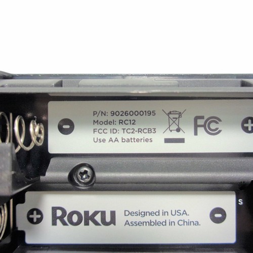 Original Roku Remote Control RC12 9026000195 MGo Amazon Netflix ...