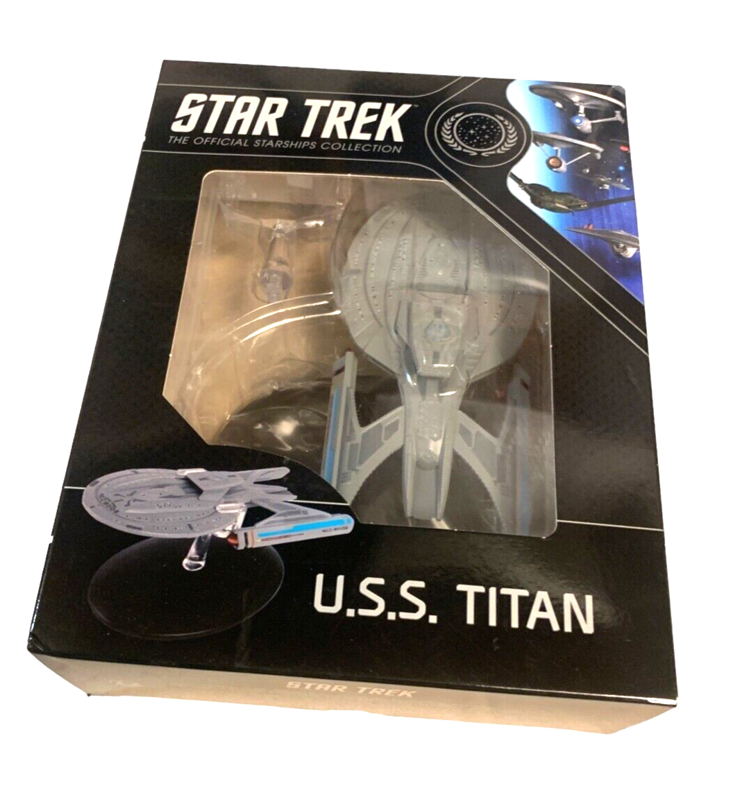 U.S.S. Titan Star Trek Eaglemoss Box Edition with Magazin with Magazin ...