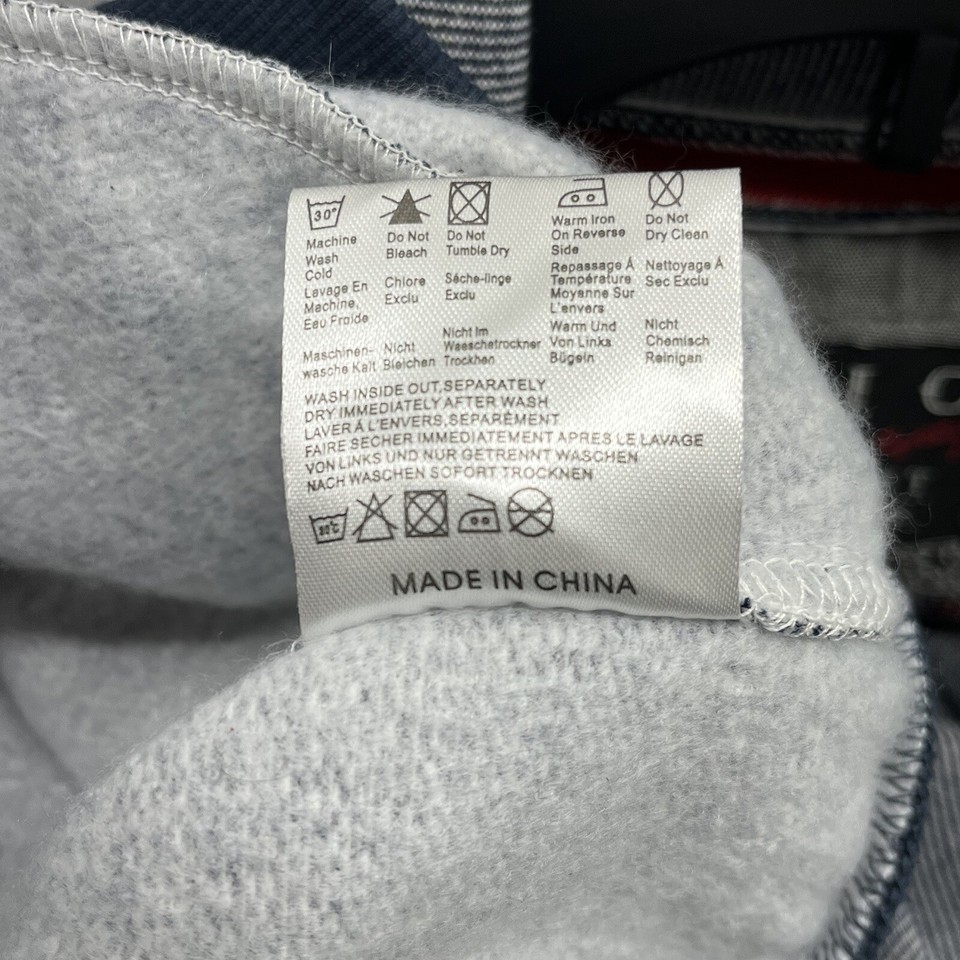 Xios Collared Jacket Mens sz Small Navy Vintage Inspired Garment | eBay