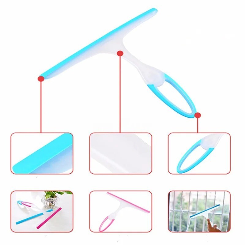WINDOW WIPER Glass Cleaner Windshield Scraper Blade Car Brush Home ...