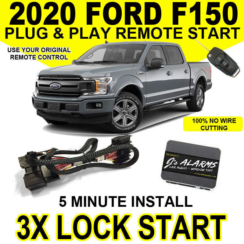 2020 Ford F-150 Remote Start Plug & Play DIY Easy Install F150 3X Lock ...
