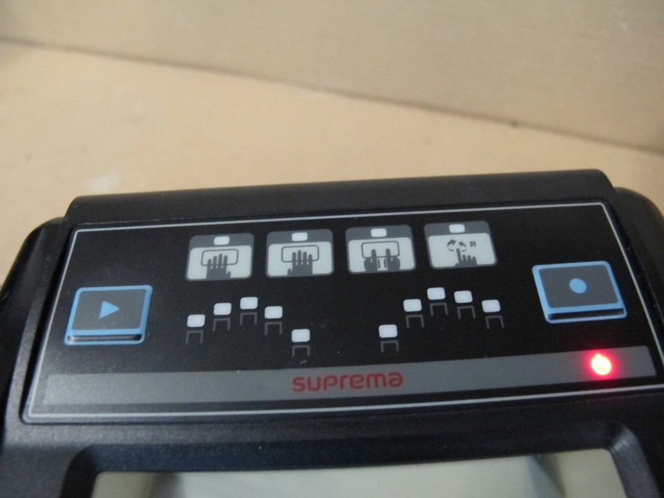 Suprema RealScan-10 Live Scan Five Finger Fingerprint Scanner FBI/ATF ...