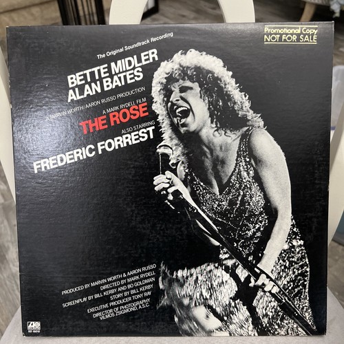 RARE LP VINYL ALBUM: Bette Midler Alan Bates The Rose PROMO LP (FH ...