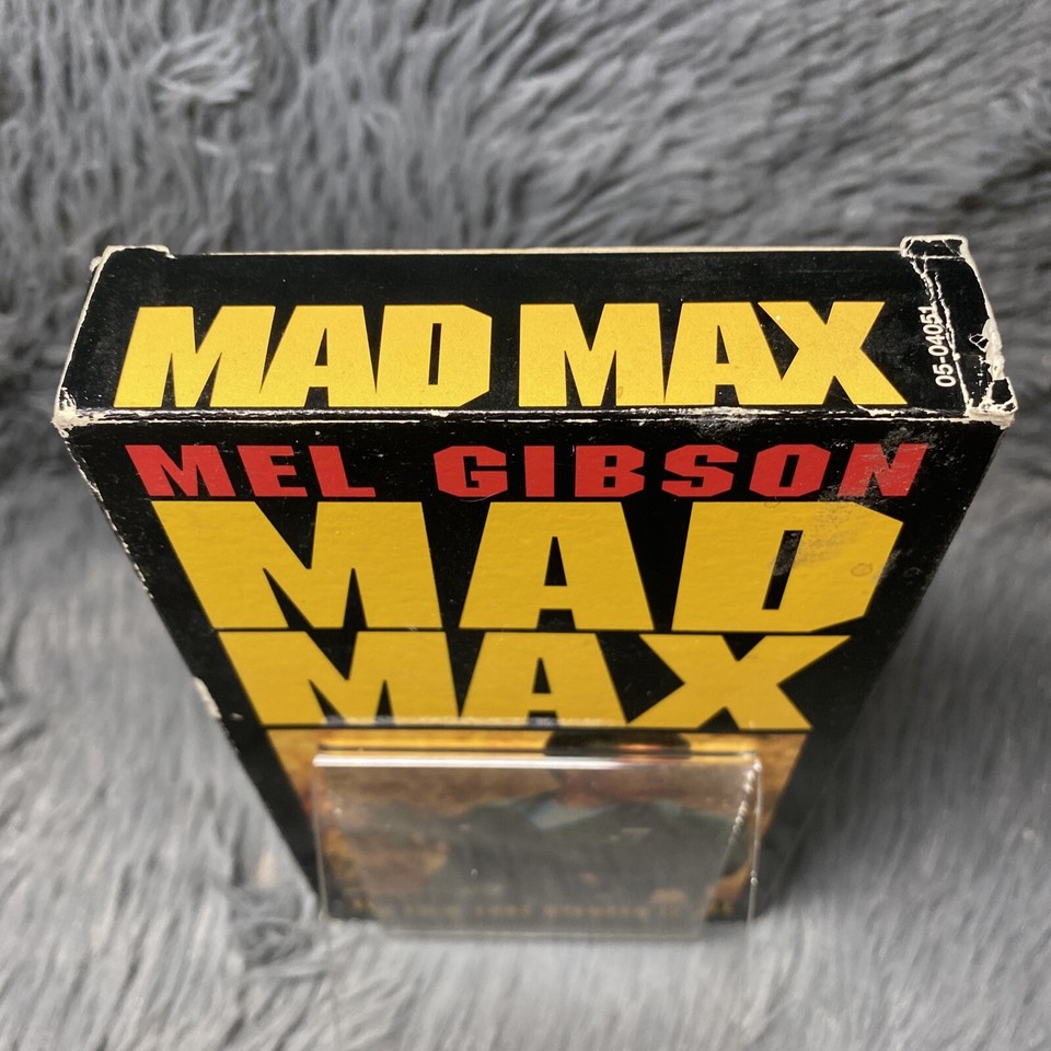 Mad Max VHS 1979 Mel Gibson Scifi Action Cult Goodtimes Release Classic ...