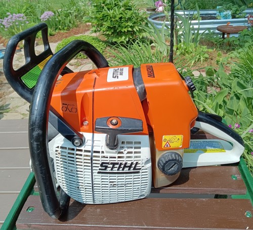 Stihl MS 660 Magnum Professional Chainsaw ( 155 PSI ) Power Head Only ...
