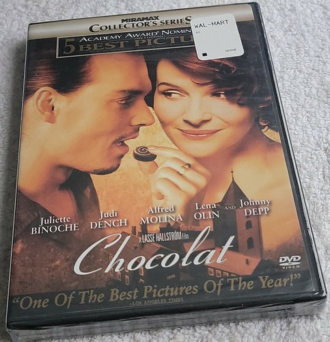 Chocolat DVD Juliette Binoche , Johnny Depp New 786936145076| eBay