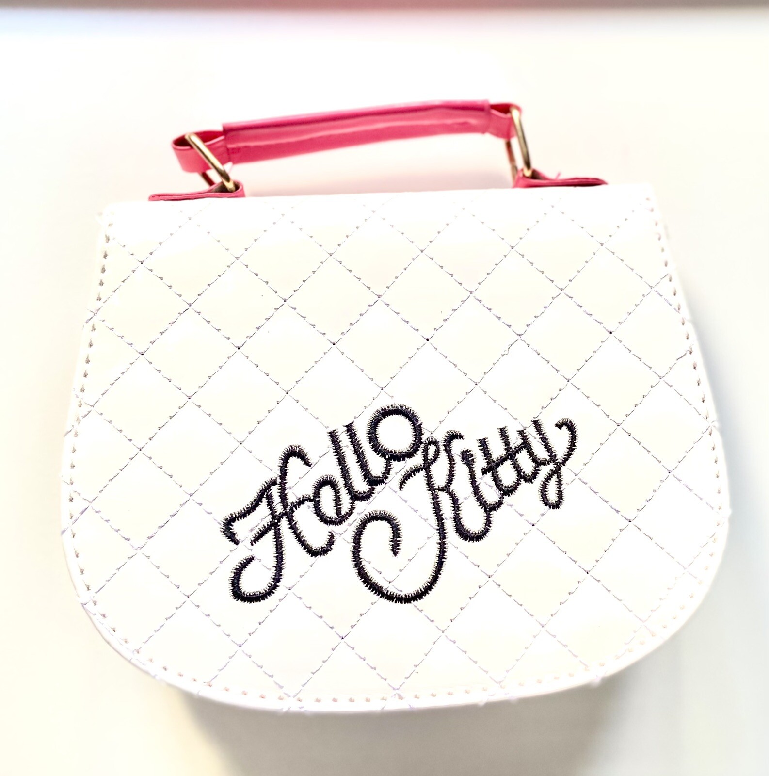 Pink White Hello Kitty Cross Body Purse Bag Handbag for Women Girls and ...