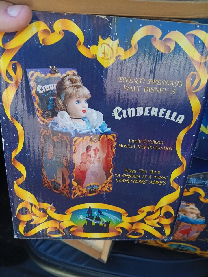 Enesco Presents Disney's Cinderella Music Box | eBay