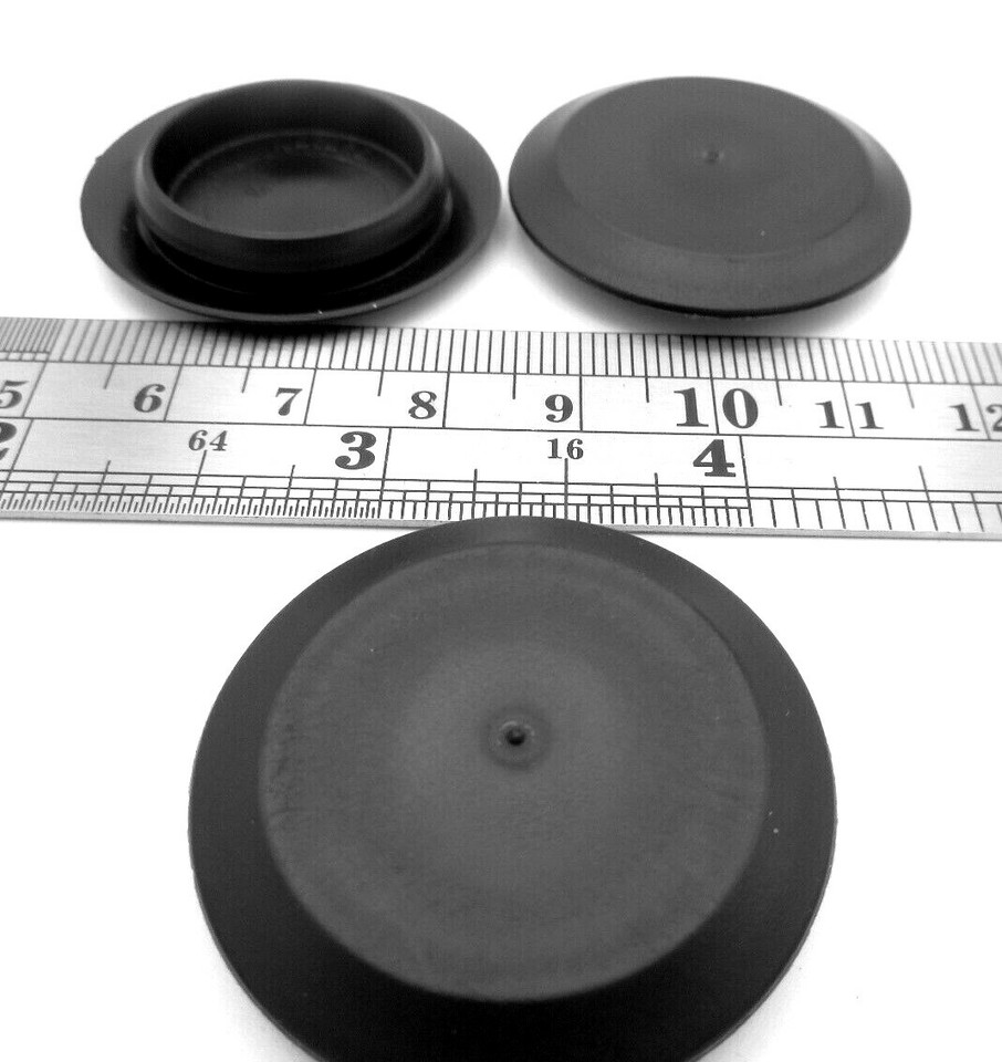 1" Hole Fit - Plastic Snap-In Panel Hole Plugs Fits 1/16" Thick Metal 1 ...