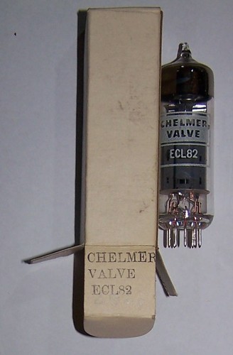 +New Old Stock CHELMER ECL82 (6BM8) Triode Pentode 9 pin valve | eBay