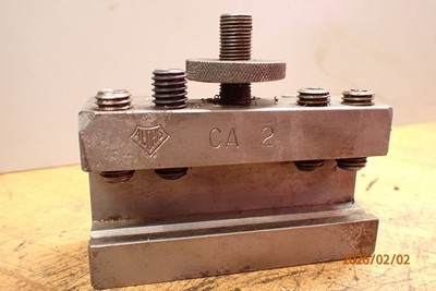 LOT BP58 GENUINE ALORIS CA2 CA-2 METAL LATHE QUICK CHANGE TOOL HOLDER ...