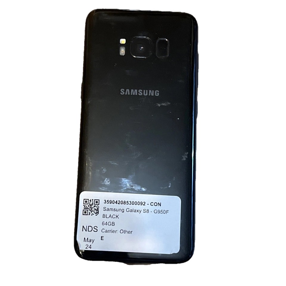 Samsung Galaxy S8 SM-G950F Unlocked Smartphone 64GB, 4GB RAM, 5.8 ...