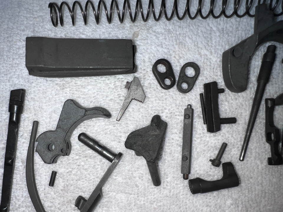 1911 45 acp parts kit sear NOS wrapped barrel almost complete large lot ...