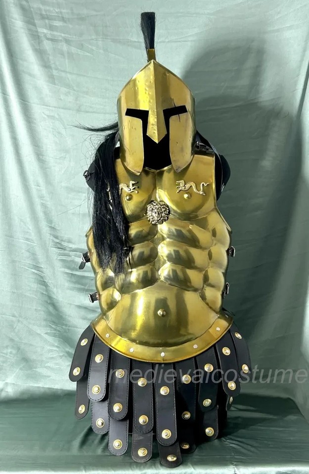 300 Movie Muscle Jacket Costume Medieval Greek Warrior Costume, Tariff ...