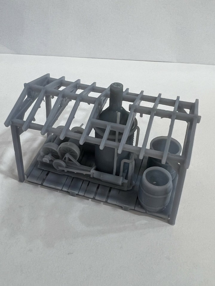 HO Scale Custom Steam Donkey Logging Engine | eBay