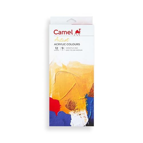 Camel Camlin Kokuyo Acrylic Color Box - 9ml Tubes 12 Shades for sale ...