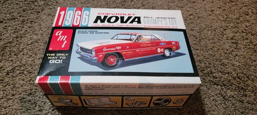 Amt 1966 CHEVROLET NOVA BILL GRUMPY JENKINS “Grumpys Toy” 1/25 #772 F/S ...