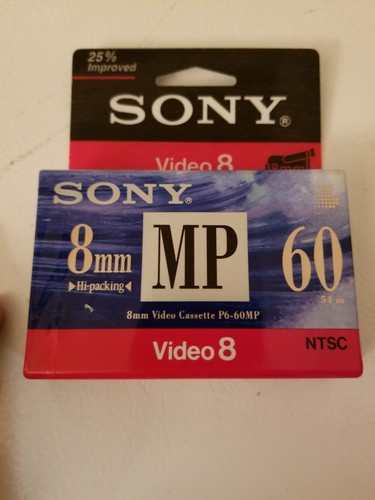 Sony Video 8 Cassette P6-60MP | eBay