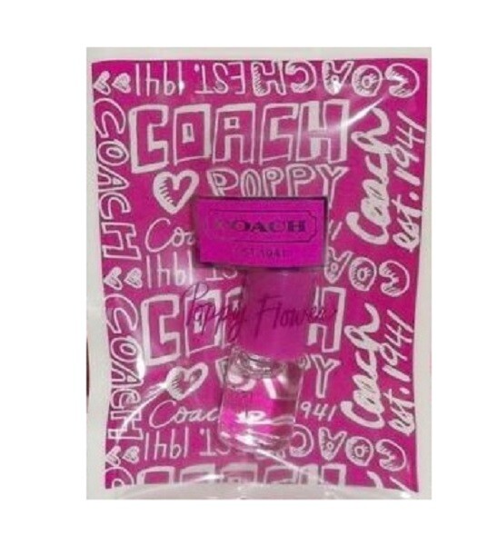 Coach Poppy Flower Eau De Parfum 0.07 oz / 2ml Travel Size Miniature ...