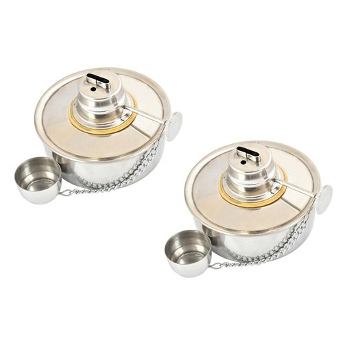 2 Alcohol Bunsen Burner Jewelers Dental Spirit Lamp Ethyl Flame Heating ...