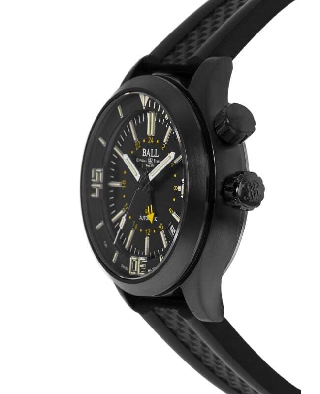 New Ball Engineer Master II Diver GMT Black Dial Men's Watch DG1020A ...