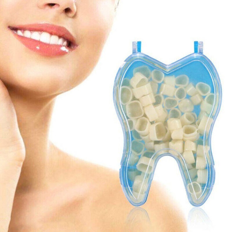 Temporary Porcelain Crown Posterior or Anterior Teeth Caps Molar Dental ...