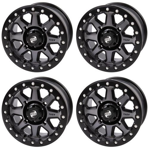 (4 Pack) 4/156 Tusk Uinta Beadlock Wheel For KAWASAKI Teryx KRX 1000 ...