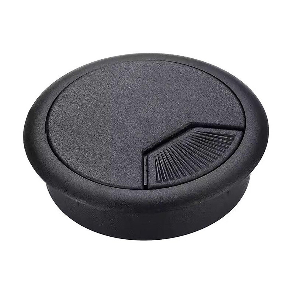 35/50/60/80mm Computer Desk Plastic Grommet Table Cable Tidy Wire Hole ...
