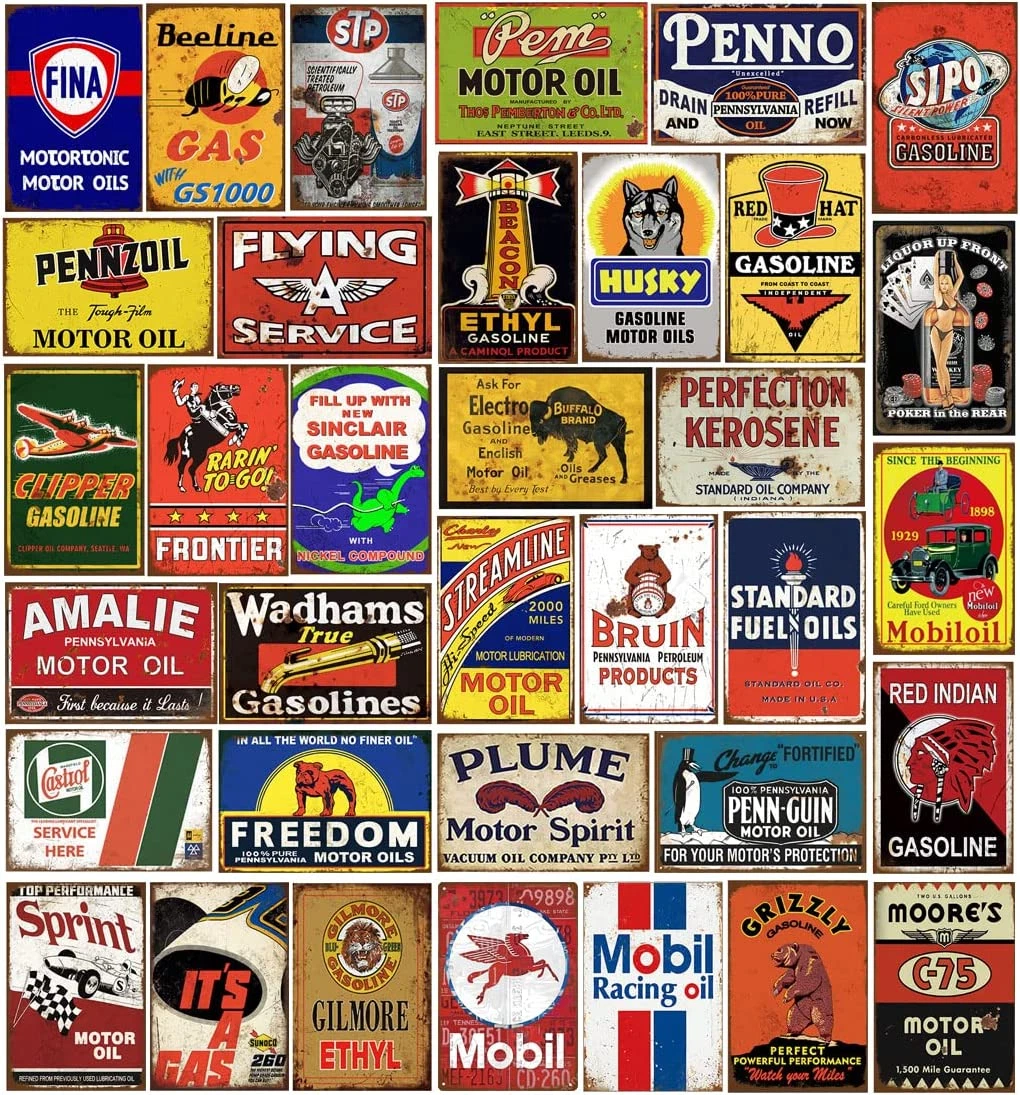 Vintage Tin Signs