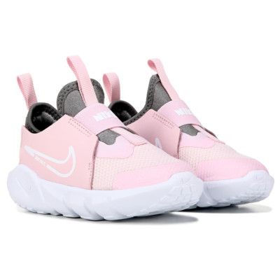 Kids' Nike Flex Runner 2 DJ6039-600 Girls Pink Foam/Grey Toddler Shoe ...