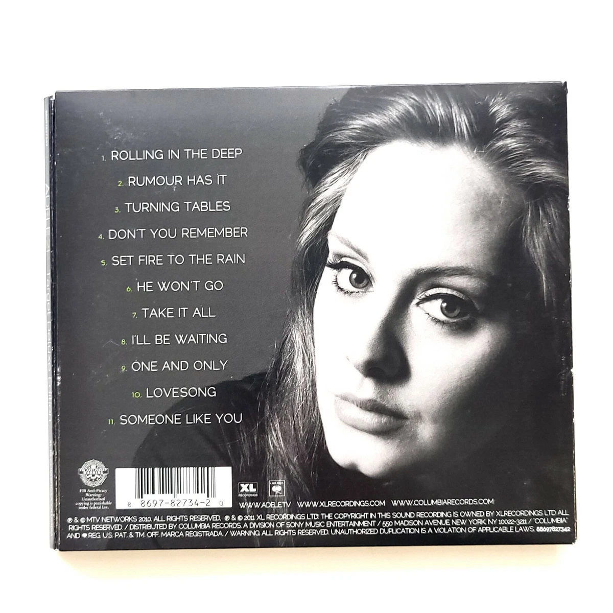 Adele 21 Album Cover