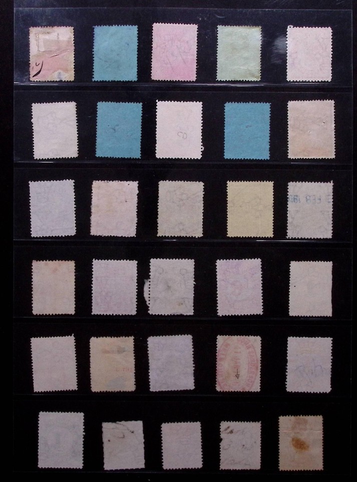 VICTORIA: Used Stamp Duty Revenues - Ex-Old Time Collection - Album ...