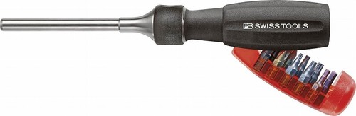 PB SWISS TOOLS replaceable ratchet driver "Insider" long 6510R-100SPEZ ...