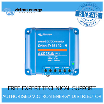 Victron Energy Orion-Tr 12/12V 9A Isolated DC-DC Converter ...