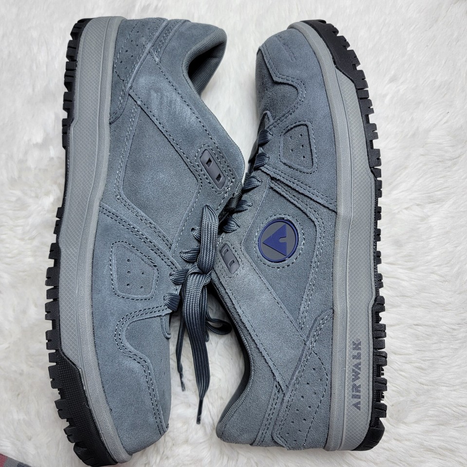 Airwalk Safety Mens 10 Mongo Composite Toe Work Shoe Charcoal Gray ...