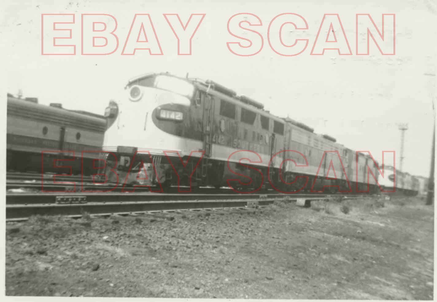 8F355 RP 1963 RICHMOND FREDERICKSBURG & POTOMAC RAILROAD LOCO 4142 ...
