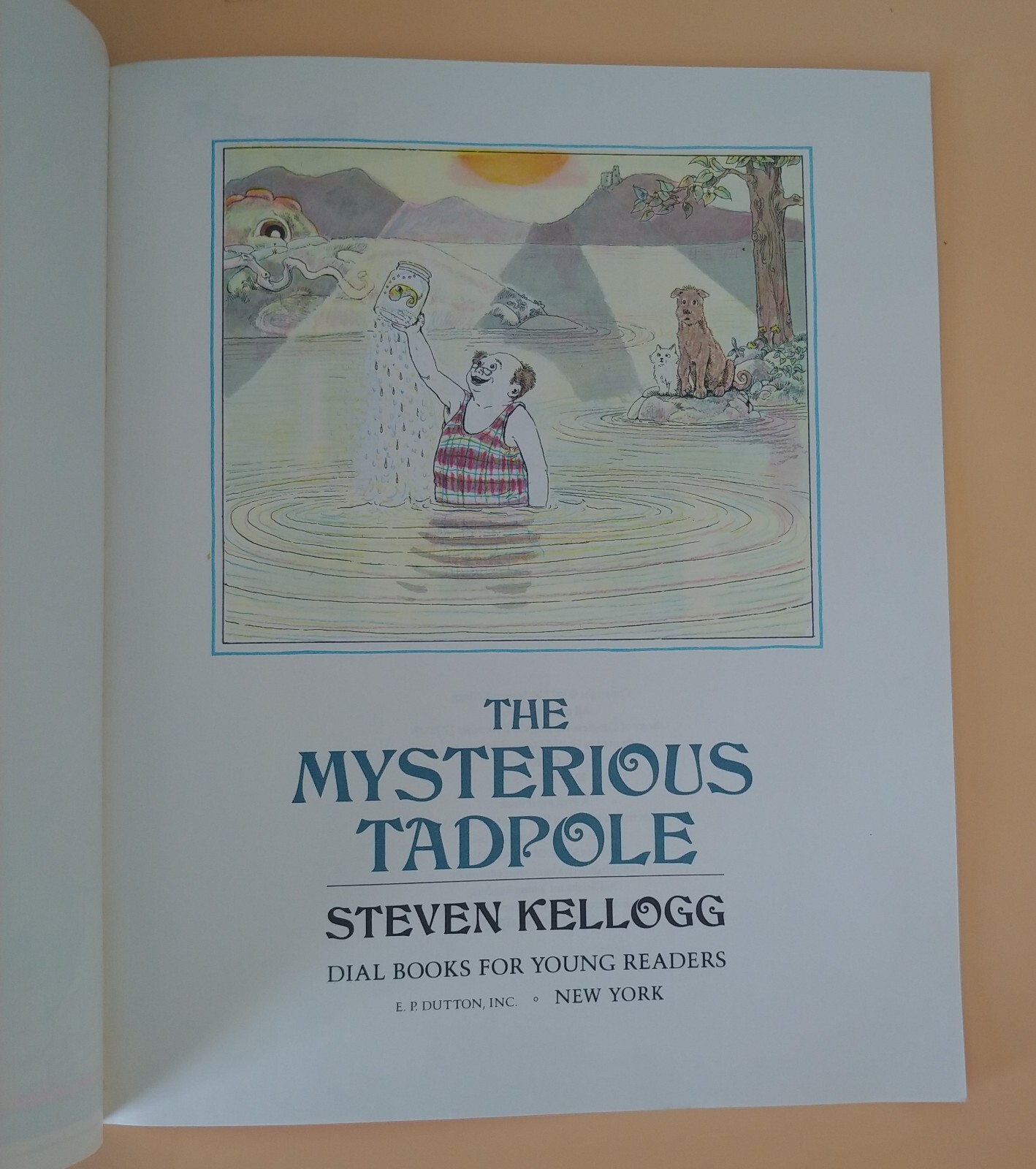 The Mysterious Tadpole by Steven Kellogg (1977, Paperback) *VERY GOOD ...
