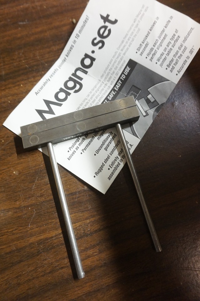 Uniquest Magna-Set - Compatible W/ Shopsmith Sets Jointer Knives, NOS ...