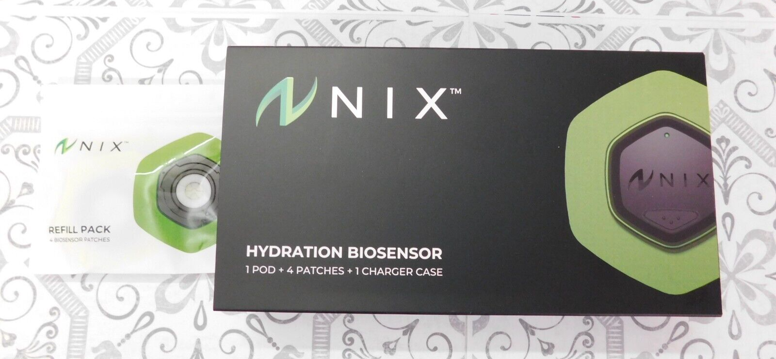 Nix Hydration Biosensor - 8 Patches - Pod - Charger Case - Cord for sale online | eBay