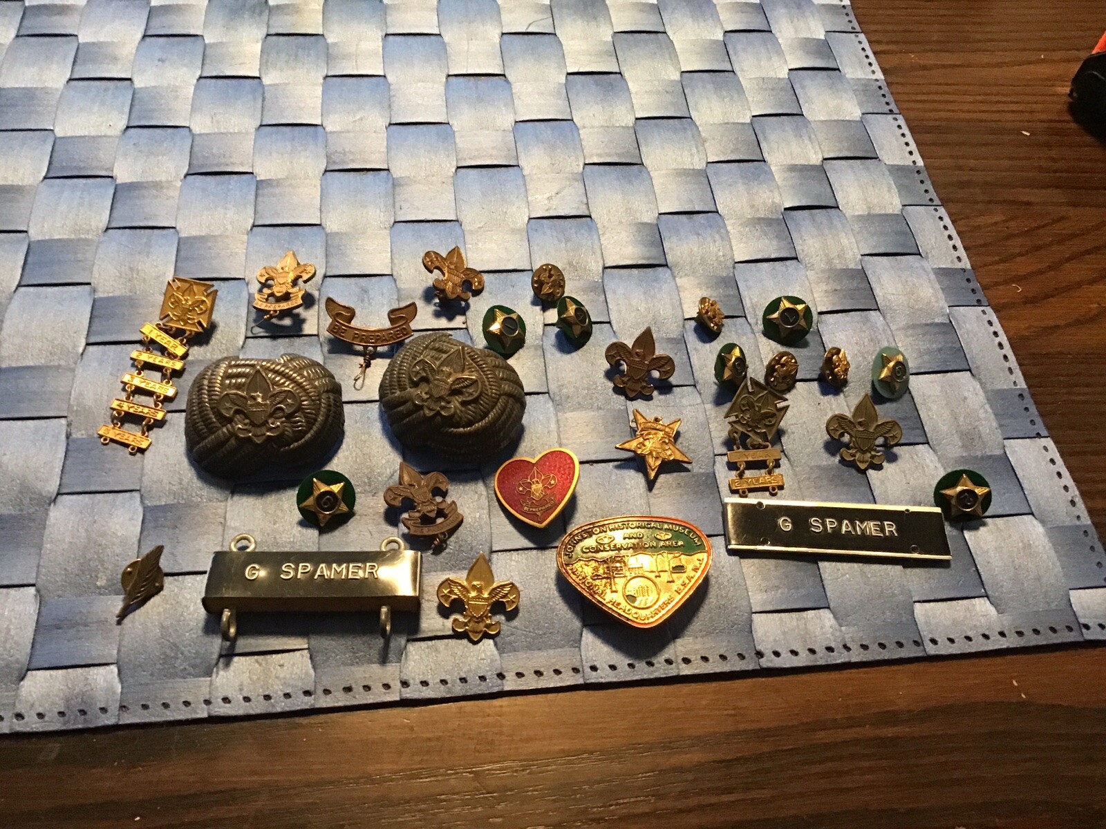 Vintage Boy Scouts BSA Pins Badge Slide Lot Of 28 Award Activity ...