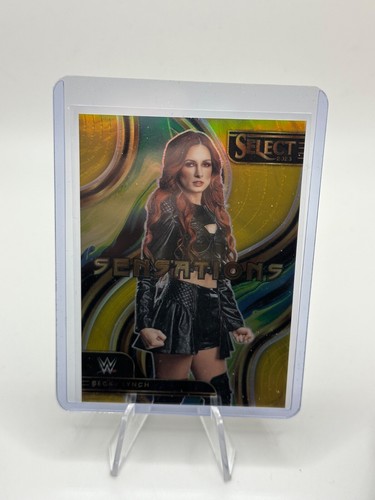 2023 WWE - Select - Gold - Insert - Sensations /10 - #11 Becky Lynch | eBay